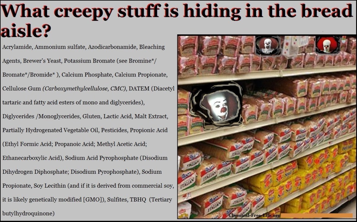 What is lurking in YOUR bread? – Chemical Free Life